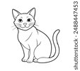 Sitting Cat Drawing Royalty-Free Images, Stock Photos & Pictures ...