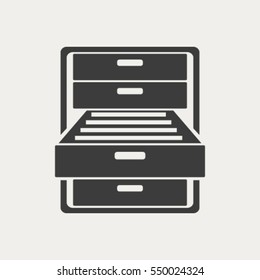 10,889 Open drawer icon Images, Stock Photos & Vectors | Shutterstock