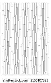 Drawing 5 Layers Drips Coloring Pages Stock Vector (Royalty Free ...