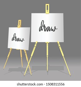 Drawing Board Vector Illustration Stock Vector (Royalty Free ...