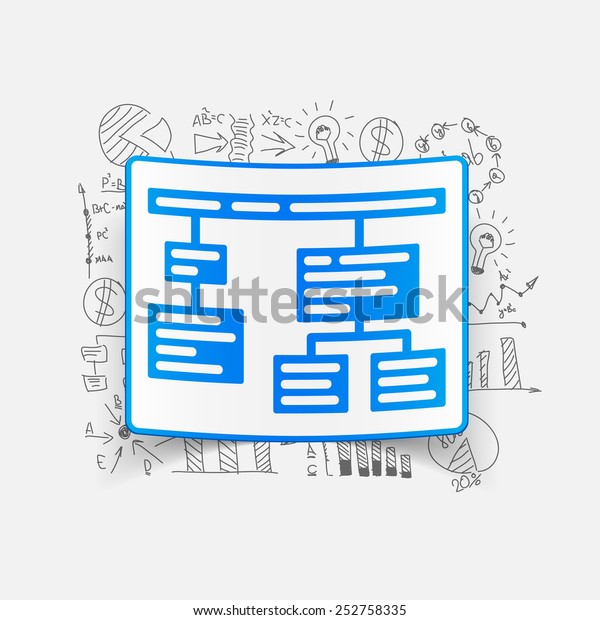 Drawing Business Formulas Chart Stock Vector (Royalty Free) 252758335 ...