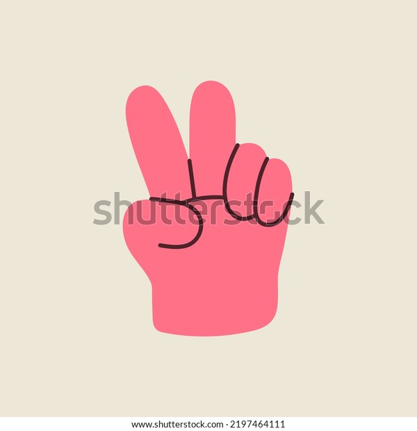 Drawing Cartoon Hands Abstract Drawn Comic Stock Vector (Royalty Free ...
