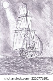 211 Sailboat Moonlight Stock Vectors, Images & Vector Art | Shutterstock