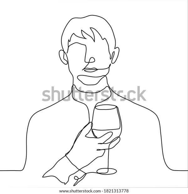 87 Man Wine Sommelier One Stock Vectors, Images & Vector Art | Shutterstock
