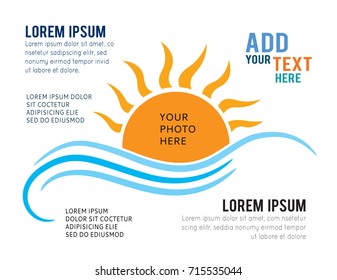 Drawing Sun Water Vector Illustration: เวกเตอร์สต็อก (ปลอดค่าลิขสิทธิ์ ...