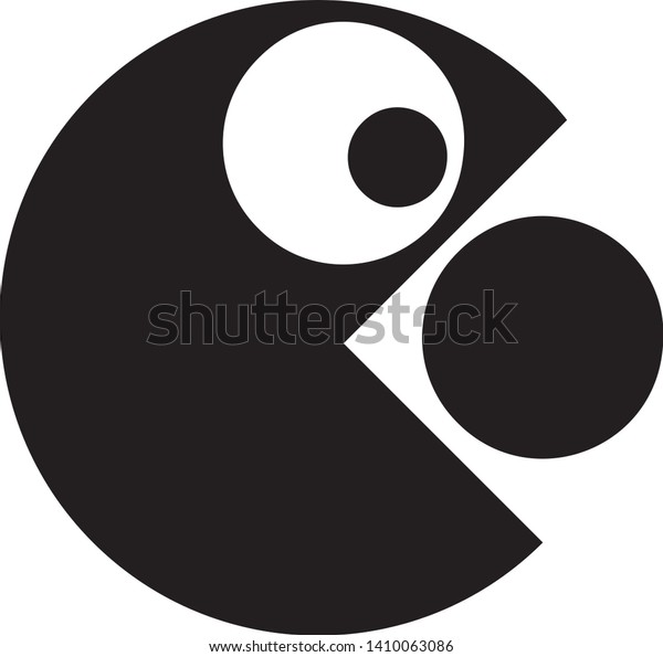 Drawing Symbol Black Color Stock Vector (Royalty Free) 1410063086 ...