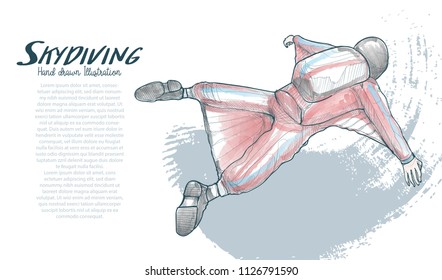 1,407 Sky diving drawing Images, Stock Photos & Vectors | Shutterstock