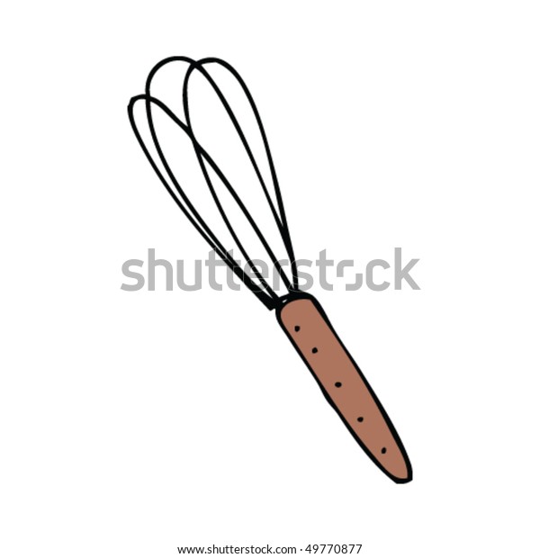 Drawing Whisk Stock Vector (Royalty Free) 49770877 | Shutterstock