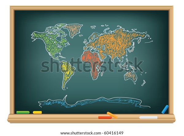 6,693 imágenes de World map chalk - Imágenes, fotos y vectores de stock ...