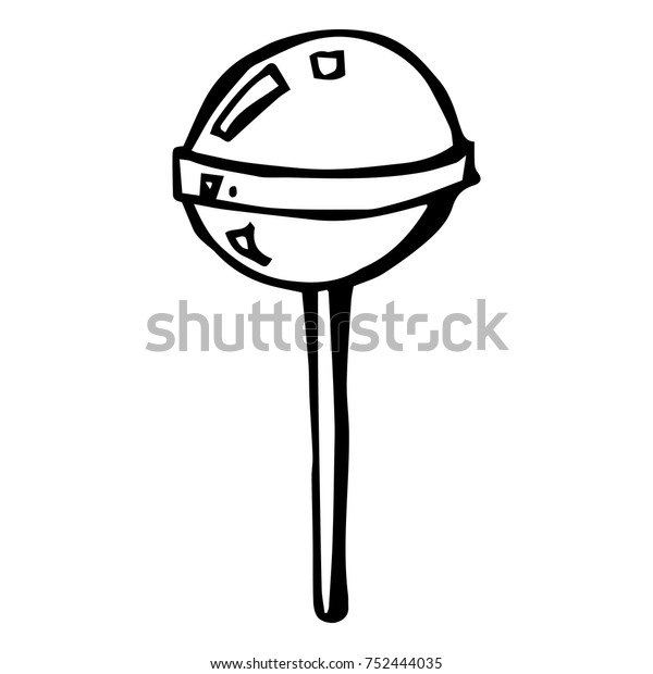 Drawn Graphic Chupa Chups Stock Vector (Royalty Free) 752444035