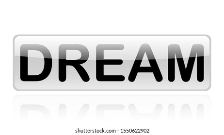 Dream Word Vector Design Dream Word Stock Vector (Royalty Free ...