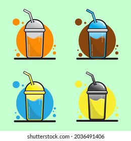 Drink Cup Cartoon Style Vector Illustration Stock Vector (Royalty Free ...