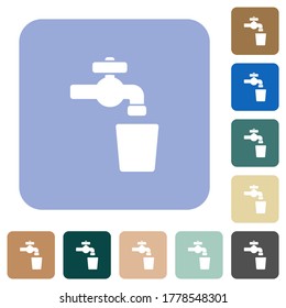 Drinking Water Sign Icon Modern Outline Stock Vector (Royalty Free ...