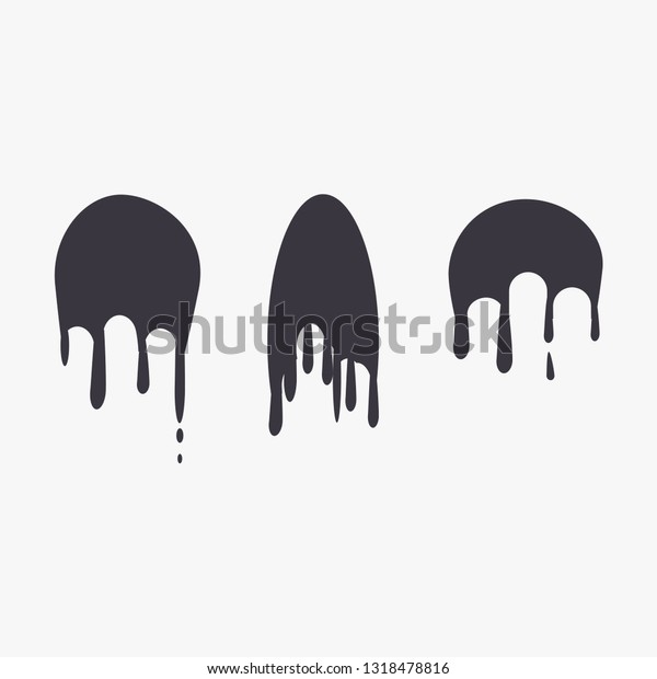 Dripping Oil Blob Drip Drop Paint: Vector có sẵn (miễn phí bản quyền ...