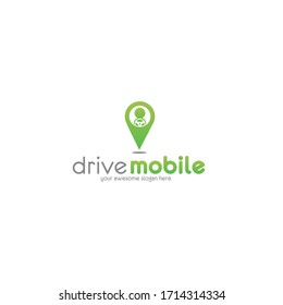 Drive Mobile App Logo Design Stock Vector (Royalty Free) 1714314334 ...