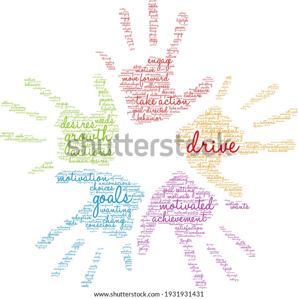 Drive Word Cloud On White Background Stock Vector (Royalty Free ...