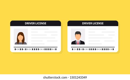 1,251 Cartoon drivers license Stock Vectors, Images & Vector Art ...