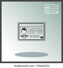 Driver License Vector Illustration: เวกเตอร์สต็อก (ปลอดค่าลิขสิทธิ์ ...
