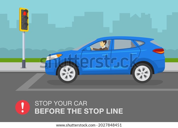 Red traffic light car stop cartoon : 675 images, photos et images ...