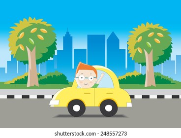 Safe driving cartoon : 4 029 images, photos et images vectorielles de ...
