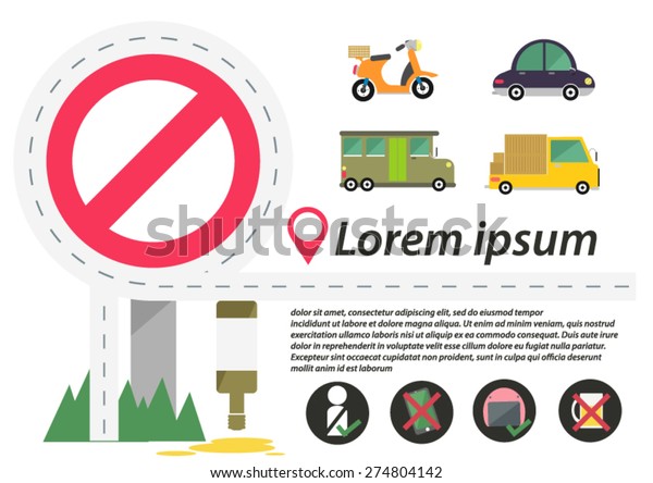 Driving Safety Infographic Stock Vector (Royalty Free) 274804142 ...
