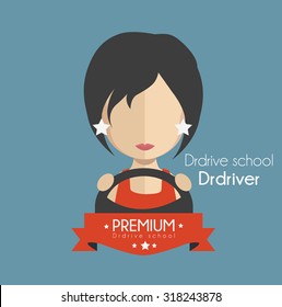 2,467 Driving school girl Stock Illustrations, Images & Vectors ...