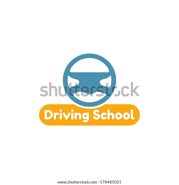 Driving School Logo Template Stock Vector (Royalty Free) 578485021 ...