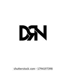 Rdn Letter Original Monogram Logo Design Stock Vector (Royalty Free ...