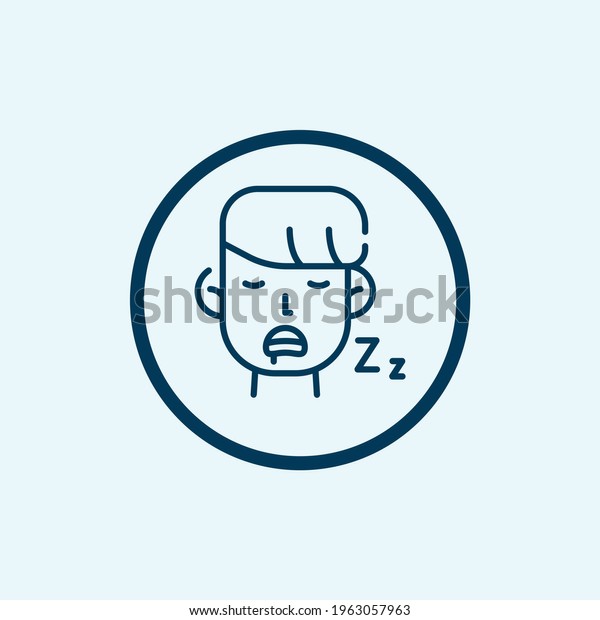 Drool Icon Isolated On White Background Stock Vector (Royalty Free ...