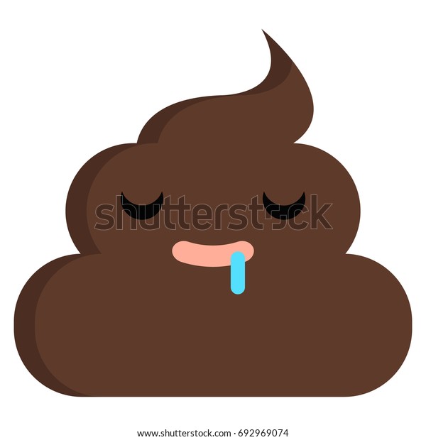 Drooling Face Stinky Poop Shit Emoji 스톡 벡터(로열티 프리) 692969074 | Shutterstock
