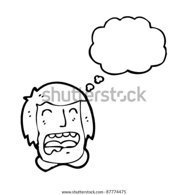 Drooling Man Cartoon Stock Vector (Royalty Free) 87774475 | Shutterstock