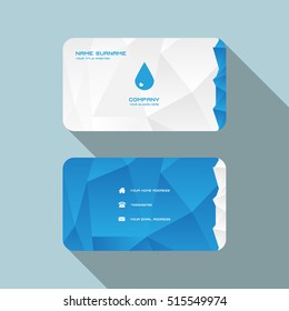 4,465 Water Visiting Card Images, Stock Photos & Vectors | Shutterstock