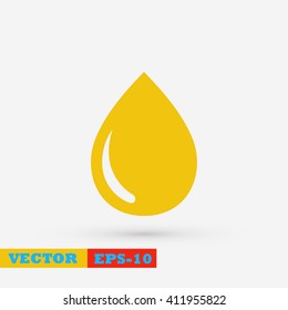 Yellow Water Drop Abstract Vector Logo: เวกเตอร์สต็อก (ปลอดค่าลิขสิทธิ์ ...