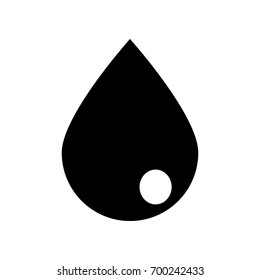 Drop Icon Flat Design Best Vector Stock Vector (Royalty Free) 700242433 ...