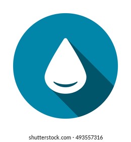 Drop Icon Vector Stock Vector (Royalty Free) 493557316 | Shutterstock
