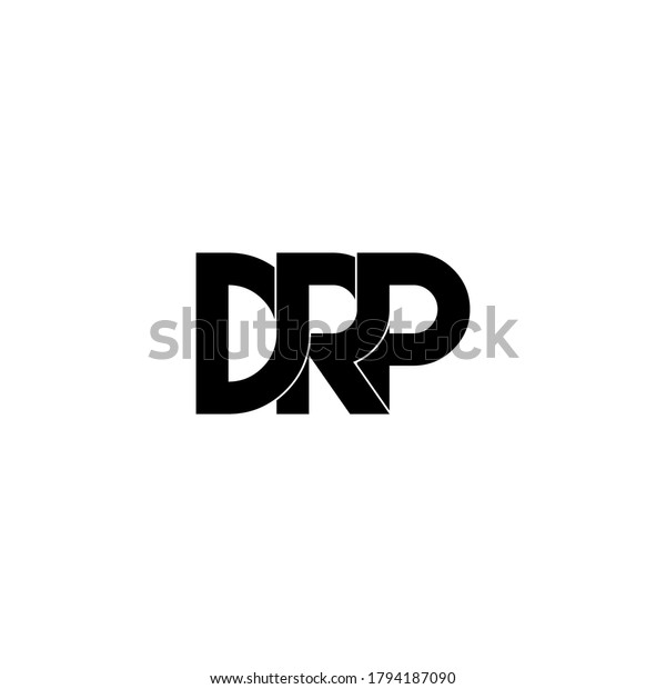 Drp Original Monogram Logo Design 库存矢量图（免版税）1794187090 | Shutterstock