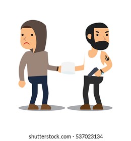 Drug Dealing Illustration Stock Vector (Royalty Free) 537023134 ...