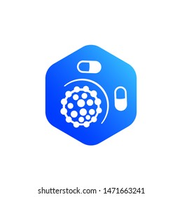 Drug Resistance Antibiotic Resistant Icon: เวกเตอร์สต็อก (ปลอดค่า ...