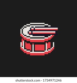 Drum Sticks 1bit Pixel Art Web Stock Vector (Royalty Free) 1734971246 ...