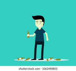 3,224 Drunk people icons Stock Illustrations, Images & Vectors ...