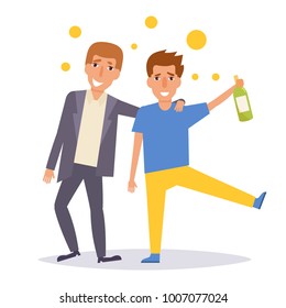11,400 Drunk Characters Images, Stock Photos & Vectors | Shutterstock