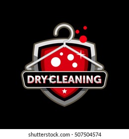 Dry Cleaning Logo Template Stock Vector (Royalty Free) 507504574 ...