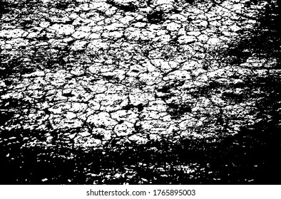Dry Soil Texture Cracks Background Grunge Stock Vector (Royalty Free ...