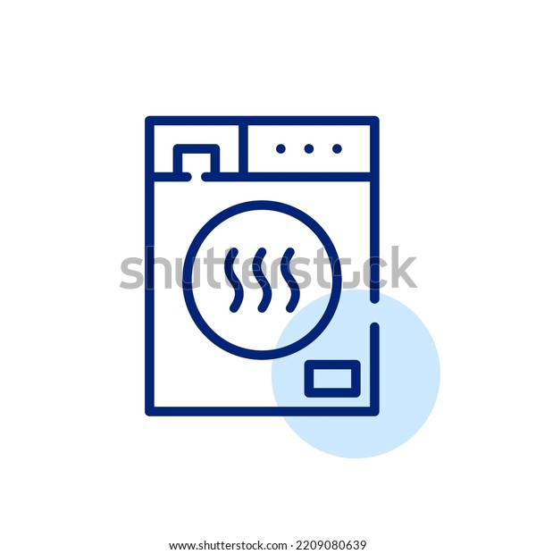 Drying Machine Icon Pixel Perfect Editable Stock Vector (Royalty Free ...