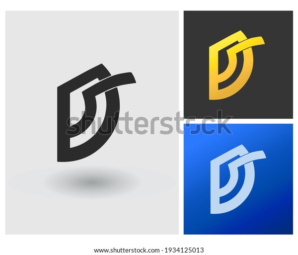 Ds Logo Monogram Style Logo Symbols Stock Vector (Royalty Free ...