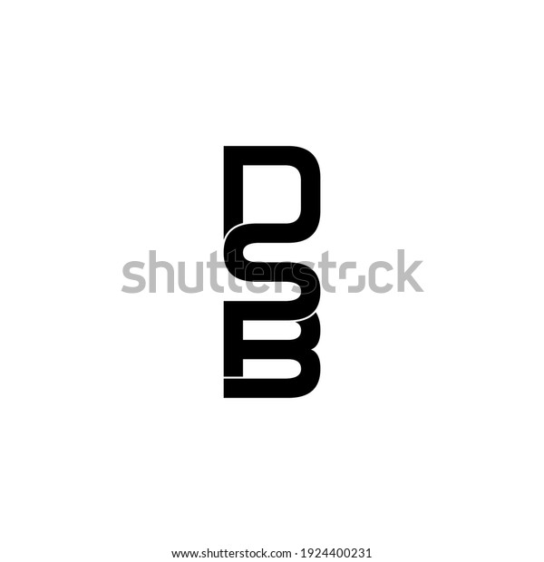 Dsb Letter Original Monogram Logo Design Stock Vector (Royalty Free ...