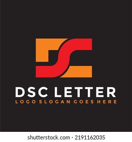Dsc Letter Logo Vector Image Stock Vector (Royalty Free) 2191162035 ...