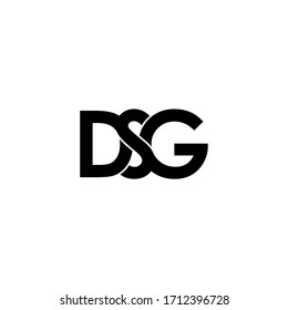 Dsg Letter Original Monogram Logo Design Stock Vector (Royalty Free ...