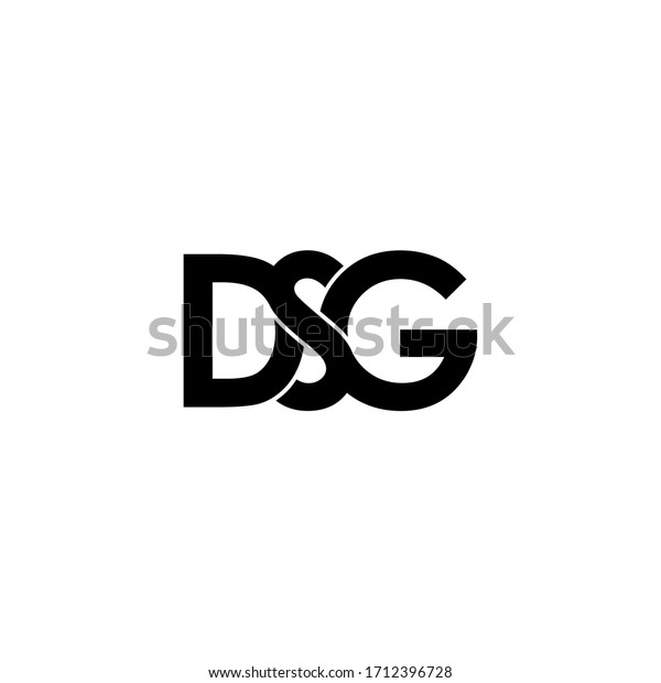 Dsg Letter Original Monogram Logo Design Stock Vector (Royalty Free ...