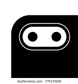 Dual Camera Icon Illustration Black Smartphone Stock Vector (Royalty ...